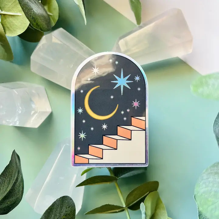 THE UNKNOWN HOLOGRAPHIC STICKER